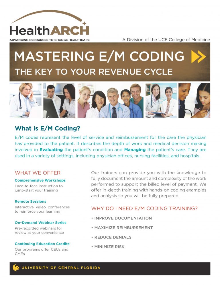 Evaluation and Management (E/M) Coding Training - HealthARCH
