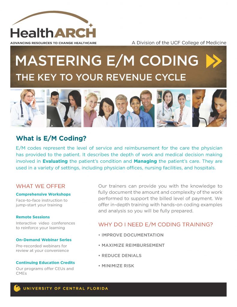 Evaluation and Management (E/M) Coding Training - HealthARCH